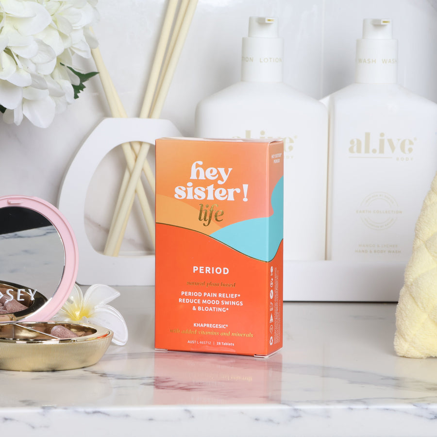 Hey Sister! Life Period – Natural Relief for Cramps & PMS